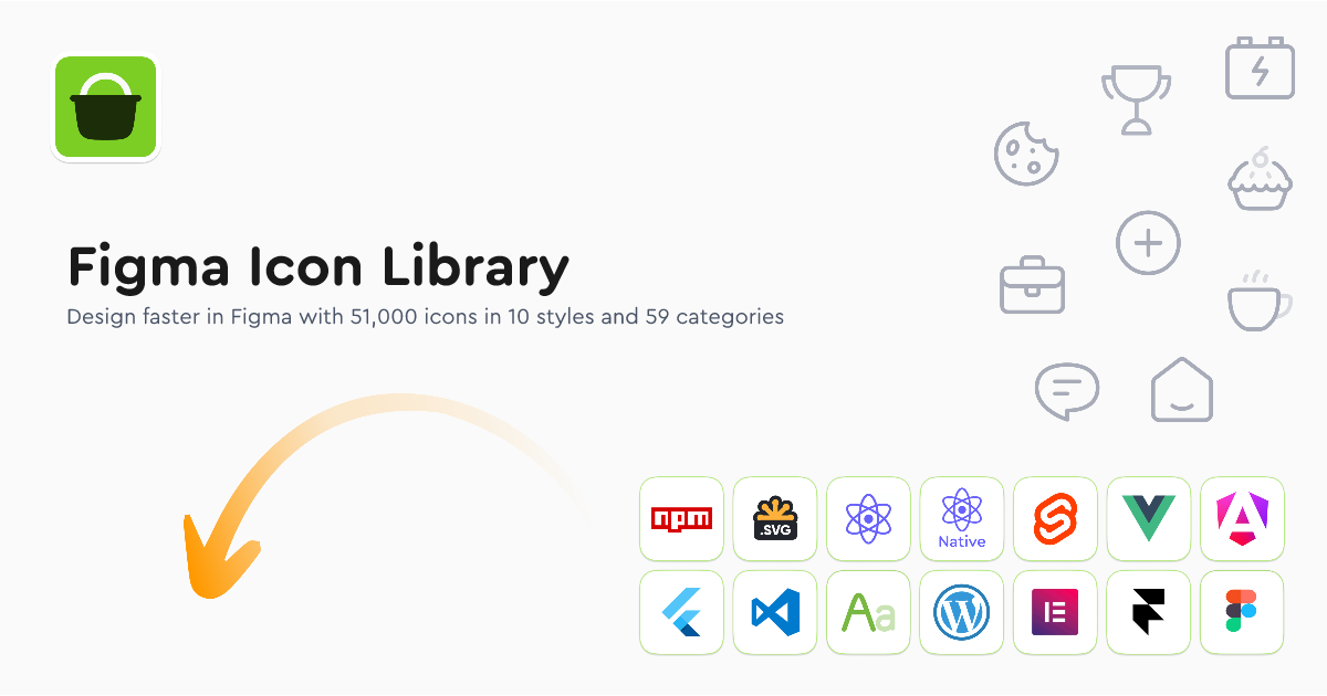 Figma Icon Library – 51,000+ UI/UX Icons for Designers | Hugeicons