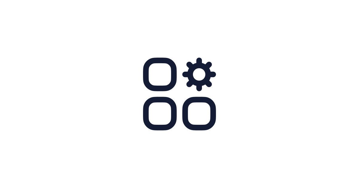 Dashboard Square Setting Icon Free Download | PNG, SVG & Icon Font Format