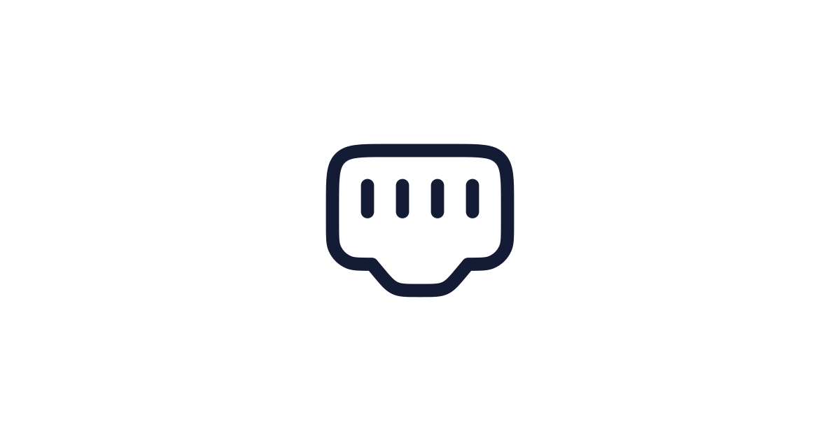 Ethernet Port Icon Free Download | PNG, SVG & Icon Font Format