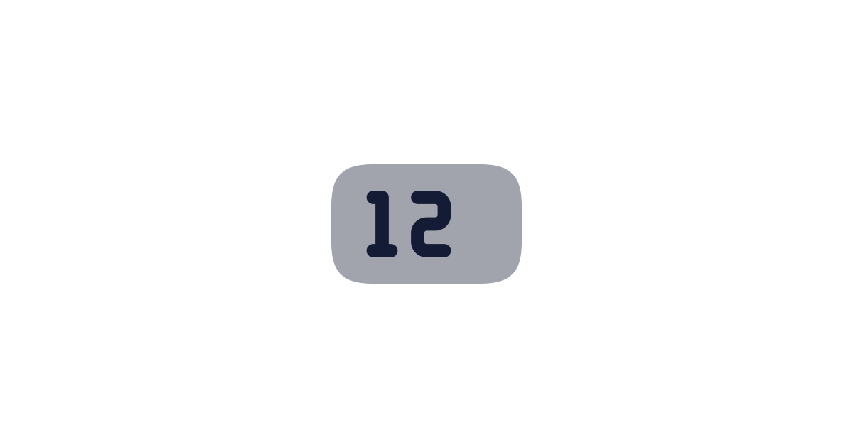 Input Numeric Icon - Download Bulk Style | Hugeicons