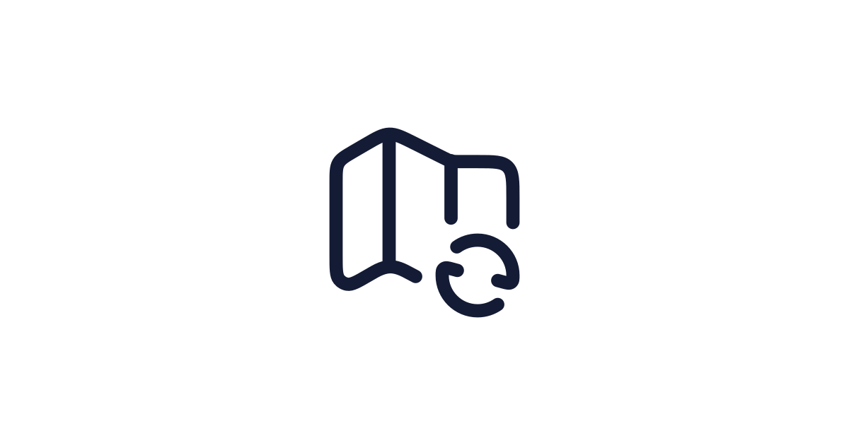 Maps Refresh Icon Free Download | PNG, SVG & Icon Font Format